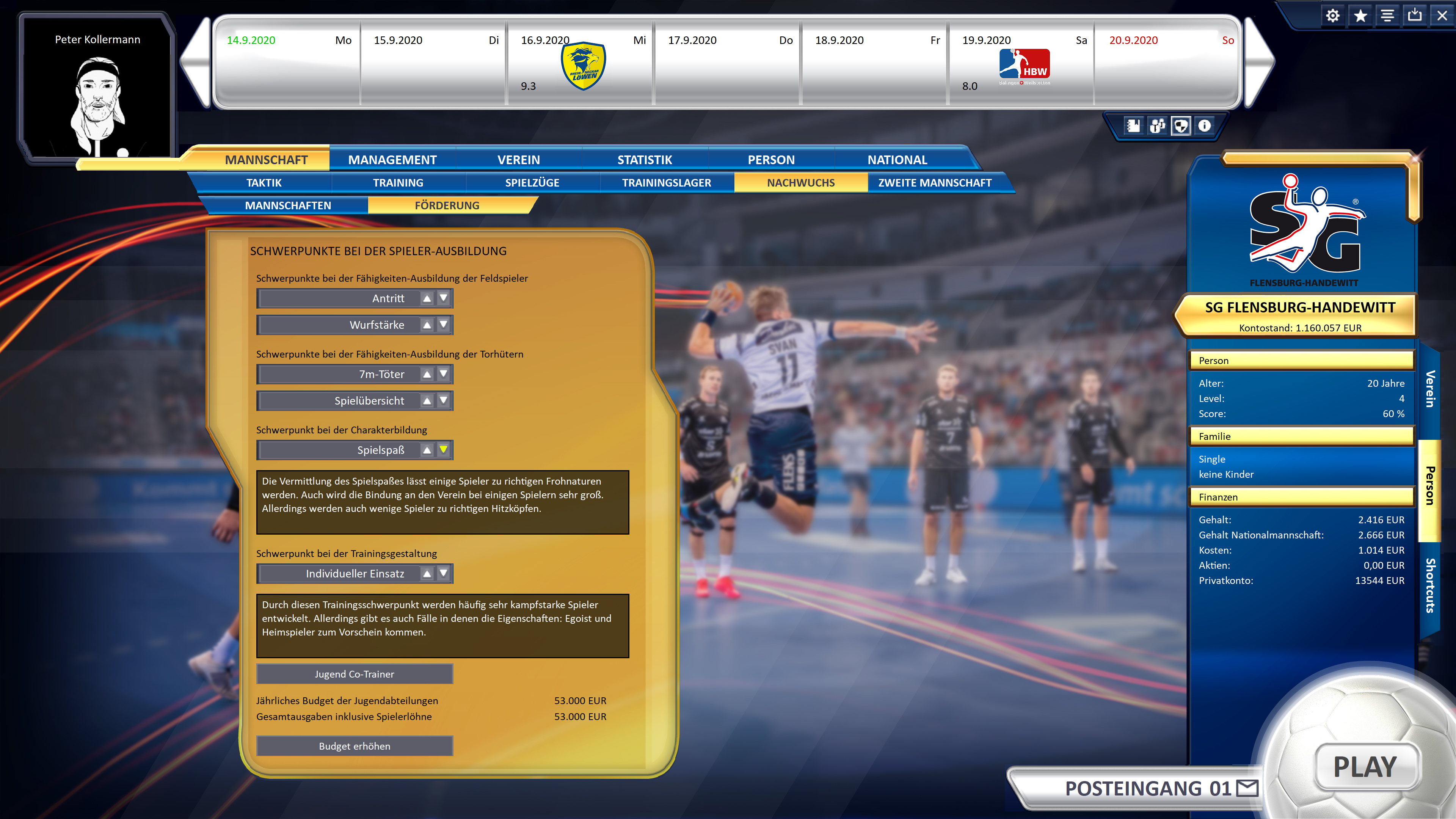 Handball-Manager 2021